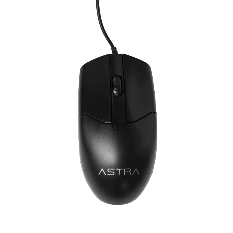 MOUSE ALAMBRICO ASTRA GM124BK | Comercial Caracas ZS, C.A.